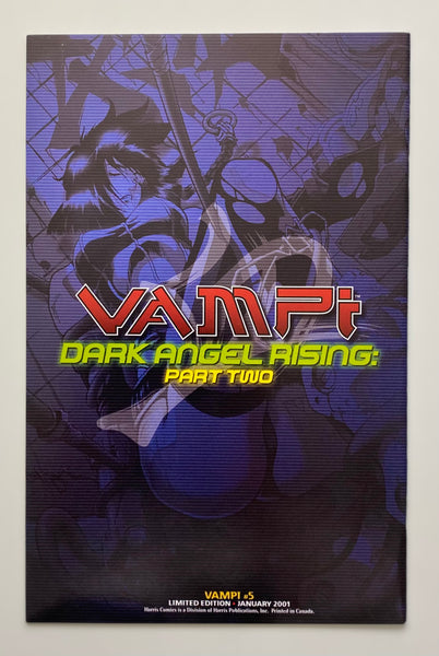Vampi #5L, Limited Edition, 2001 – Landaura comics - new and vintage comics
